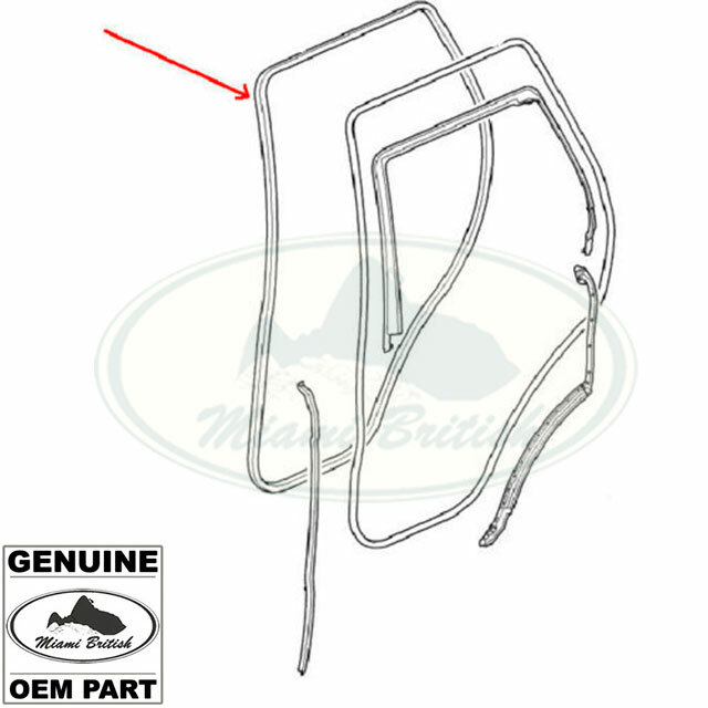 LAND ROVER REAR DOOR SECONDARY SEAL (ON BODY, RH=LH) RANGE SPORT ...