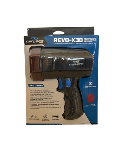 Cyclops Revo X-30 3000 Lumen Handheld Spotlight-NEW | eBay