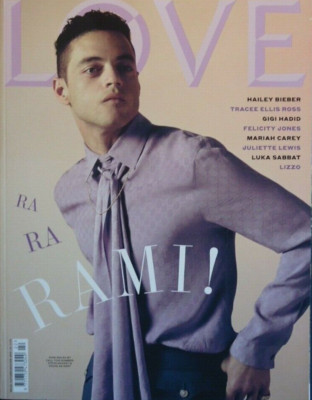 Love No. 22 Automne/Hiver 2019. Ra Rami ! Rami Malek. Anglais | eBay