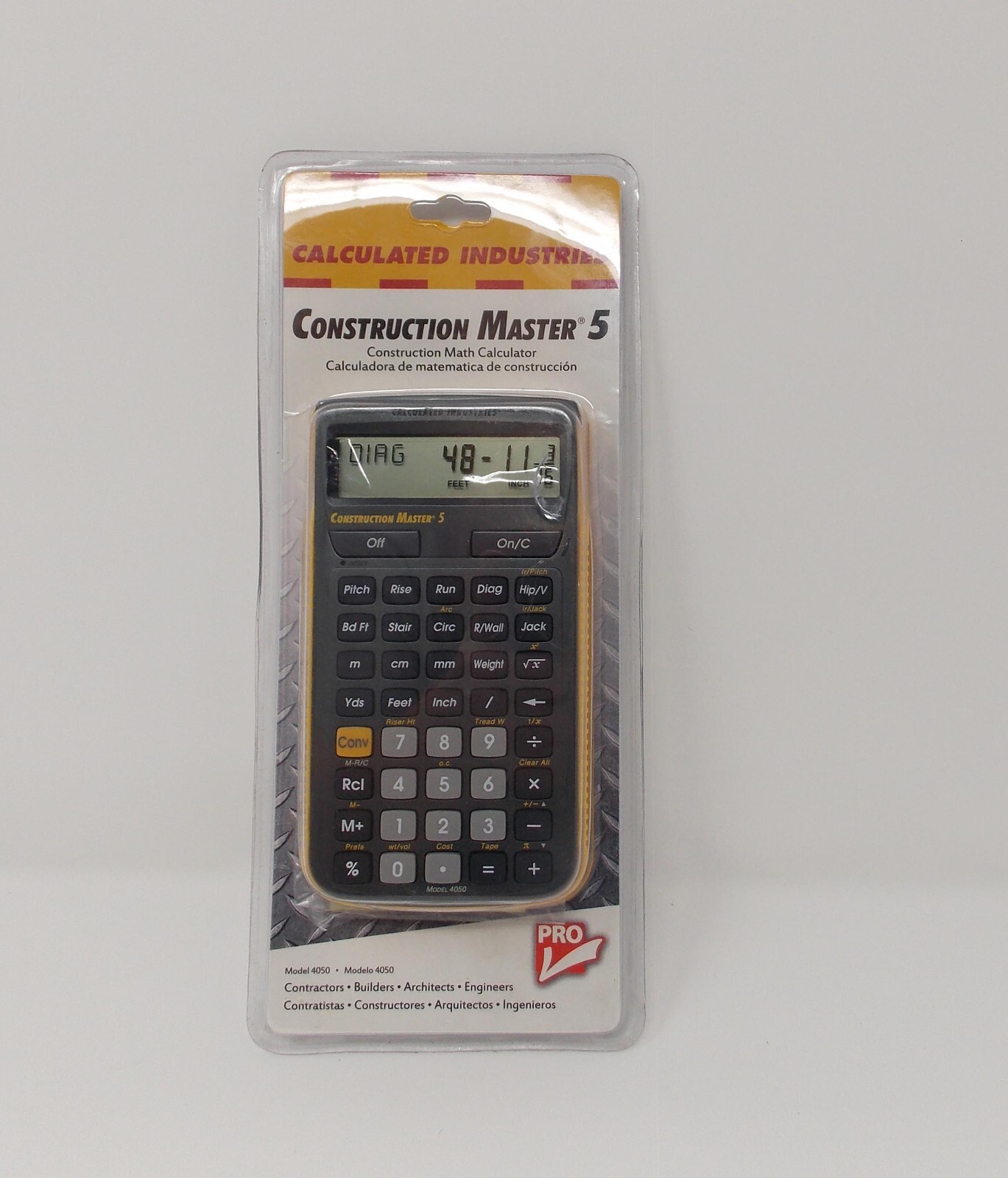 Calculated Industries Construction Master 5 Calculator - Black (4050 ...