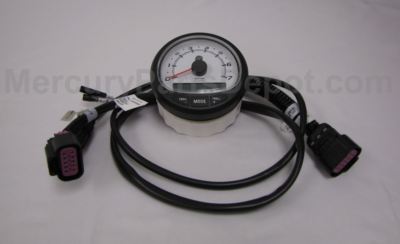 Mercury SmartCraft SC1000 Tachometer Kit 7k White P/N: 8M0135634 SS 79 ...