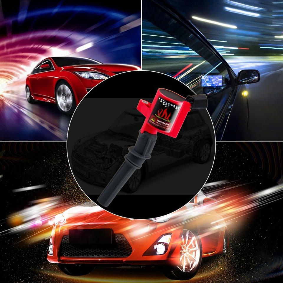 8 Ignition Coils Pack For Ford F150 4.6L 5.4L 2001 2002 2003 2004 3W7E ...