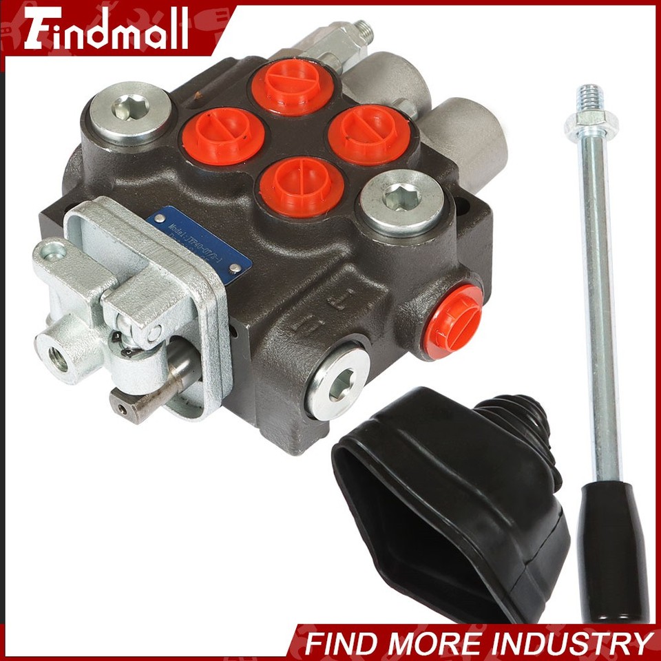 2 Spool 11 GPM Hydraulic Control Valve Double Acting Tractor Loader W ...