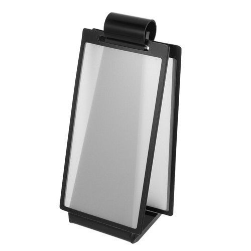 Page Turning Card Display Stand Acrylic Advertising Desk Flip Sign | eBay