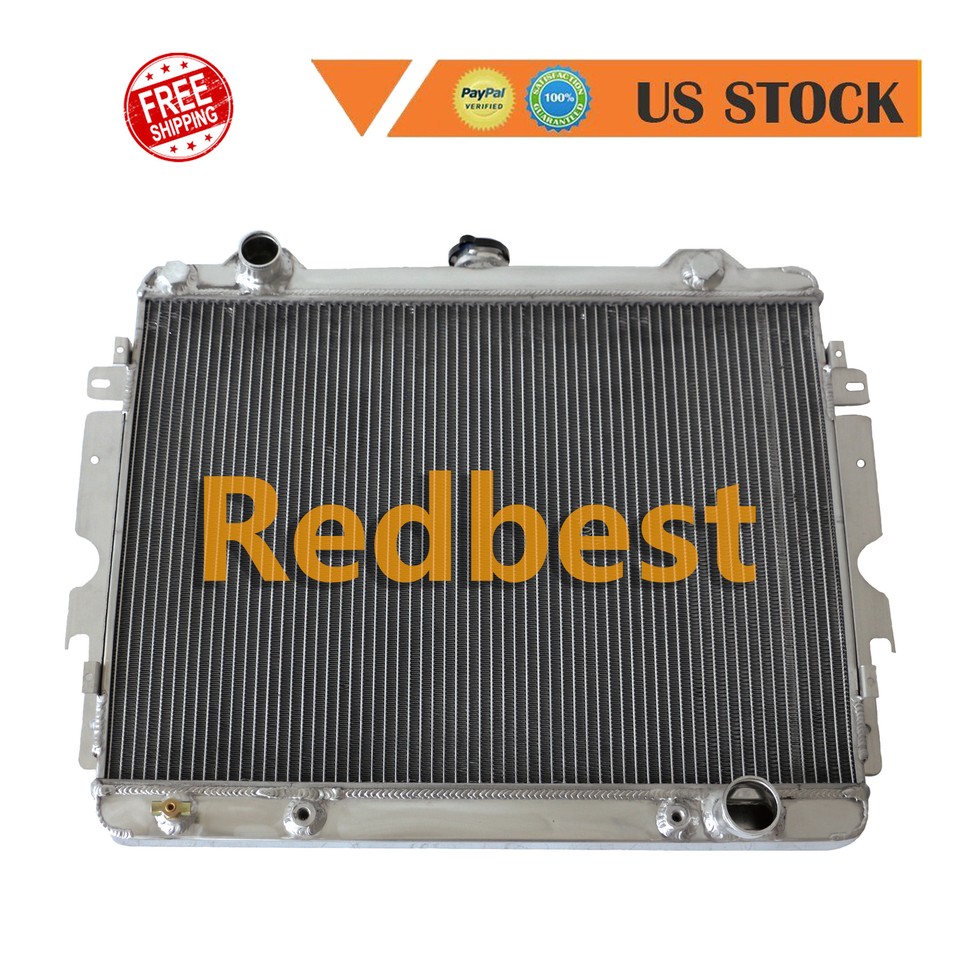 4 Row Alu Radiator Fits 73-76 Dodge Dart/Plymouth Valiant 76-79 ...