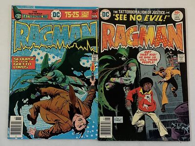 1970s DC Comics RAGMAN #2 and 3 ~ mid-grade | eBay UK