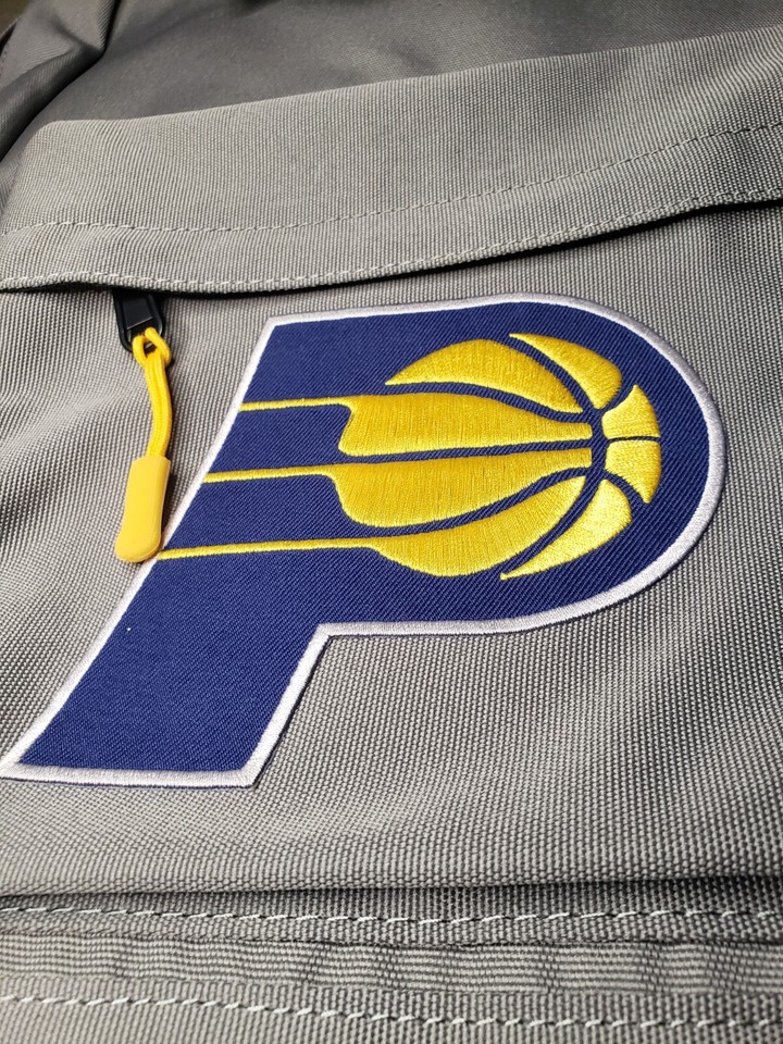 Mojo Indiana Pacers NBA Grey Backpack With Team Logo On Pocket | eBay