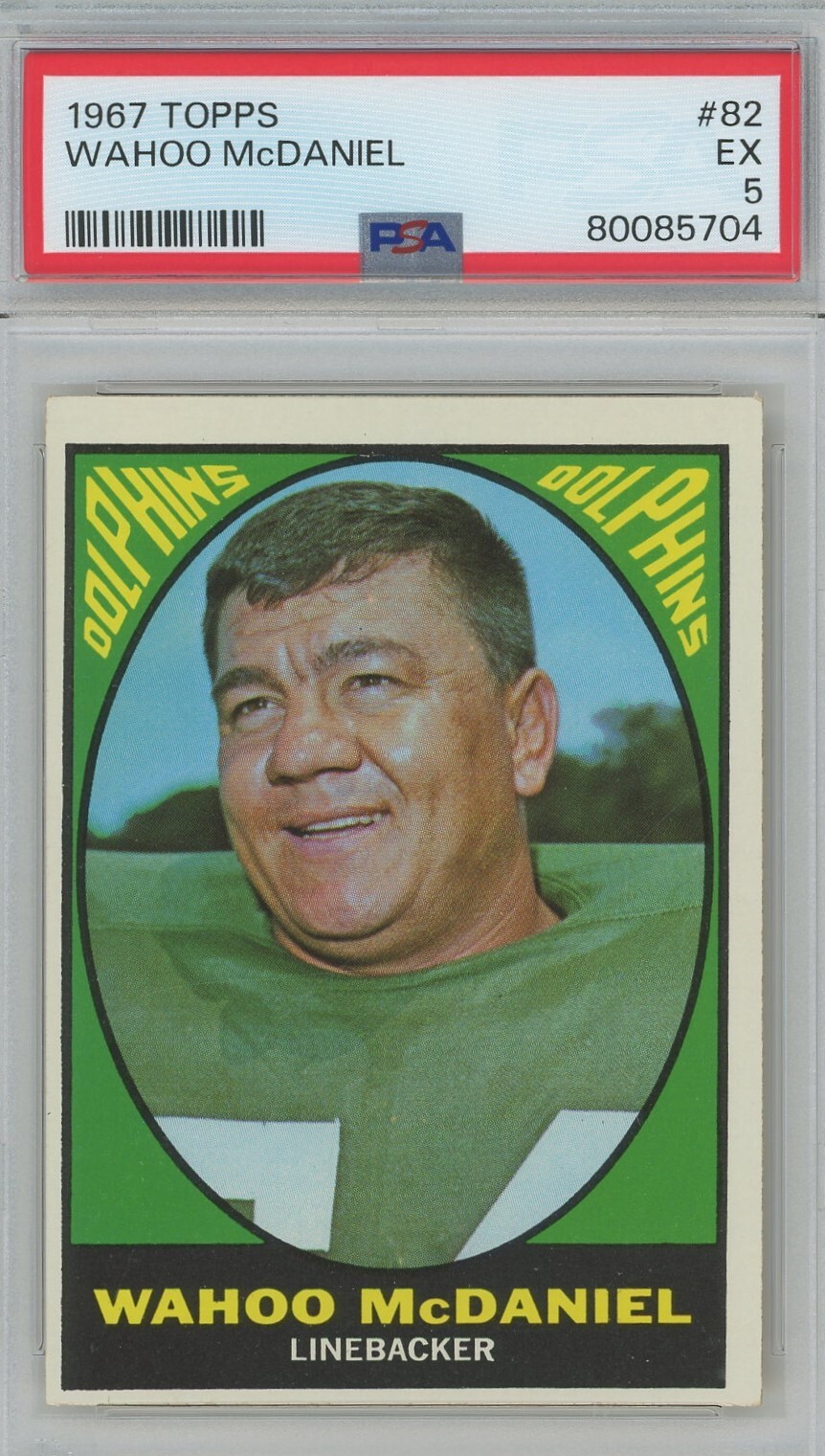 1967 Topps - #82 Wahoo McDaniel (RC) for sale online | eBay