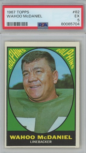 1967 Topps - #82 Wahoo McDaniel (RC) for sale online | eBay