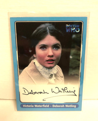 2000 Dr. Who Signed Limited Edition Trading Card A7: Deborah Watling | eBay