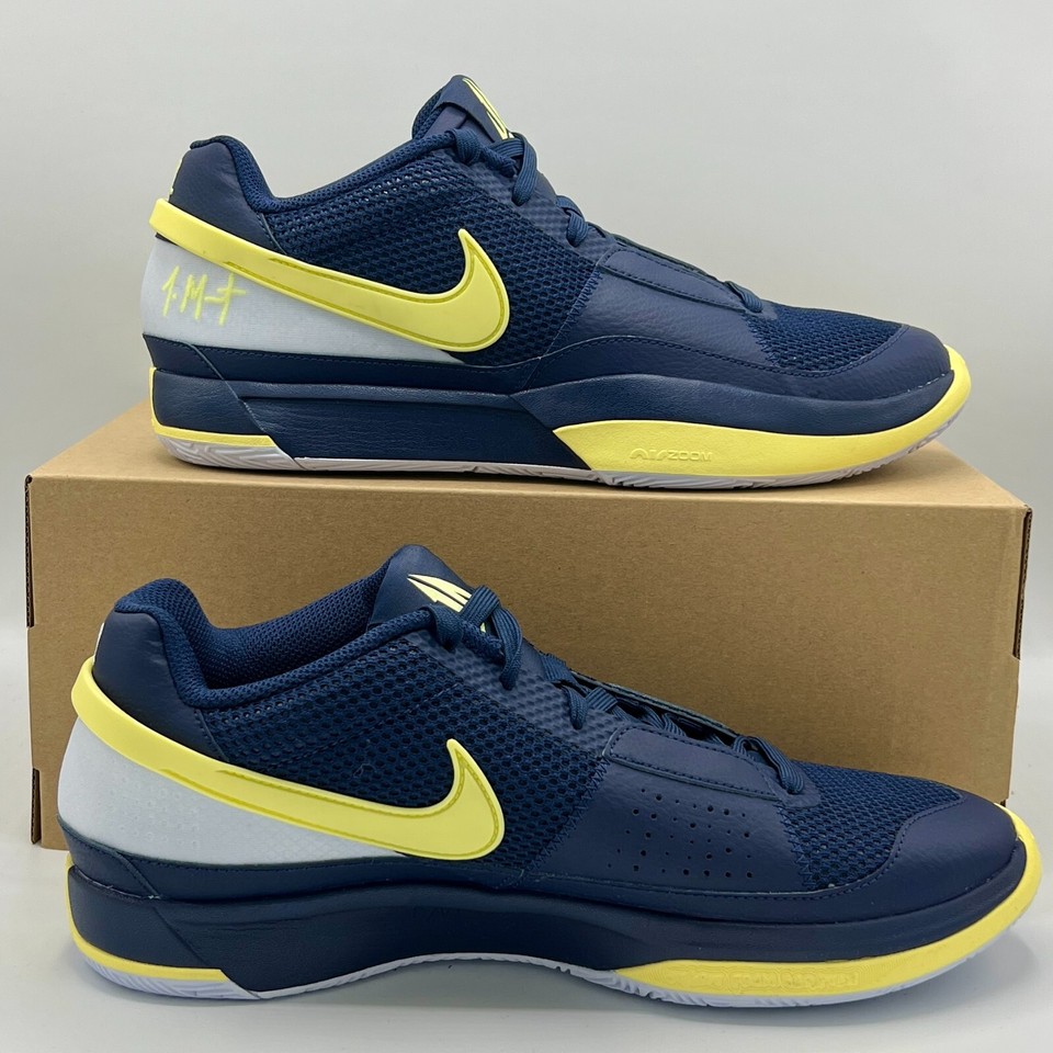 Nike Ja Morant 1 Murray State Navy Basketball Shoes FQ4796-402 Men's ...