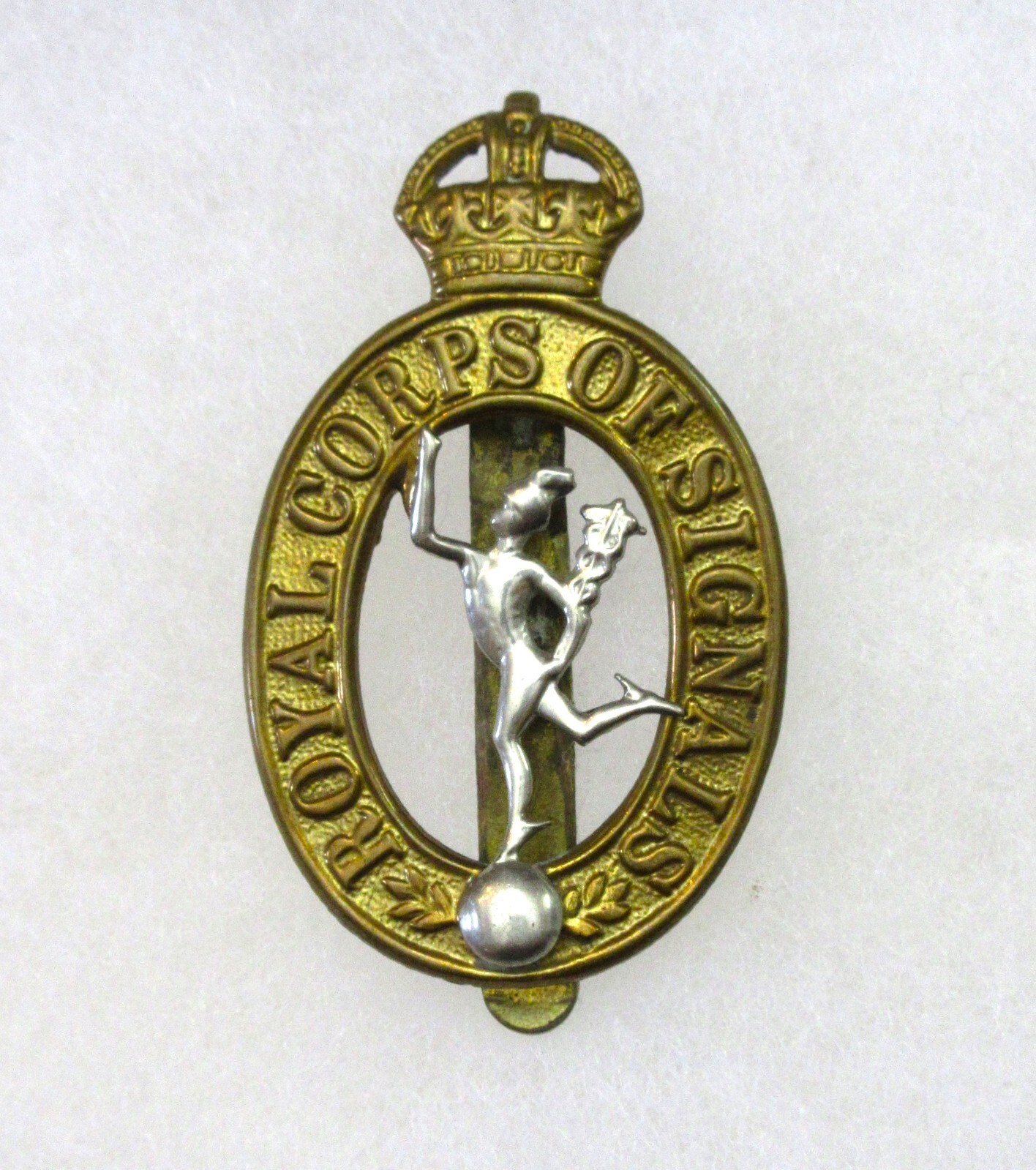 WWI-WWII Royal Corps of Signals Cap Badge | eBay