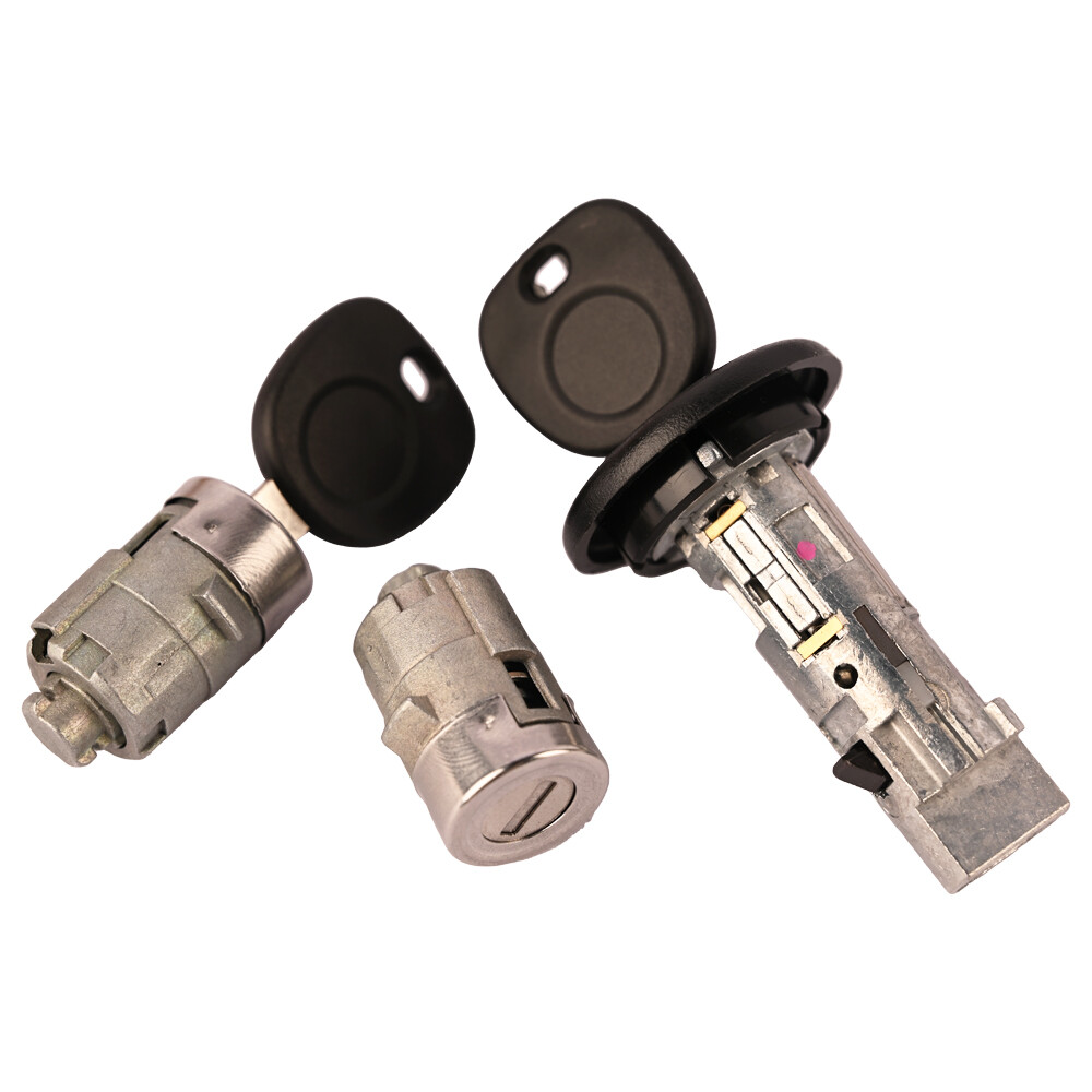 Ignition Switch & Front Door Lock Cylinders with 2 Keys Fit for ...