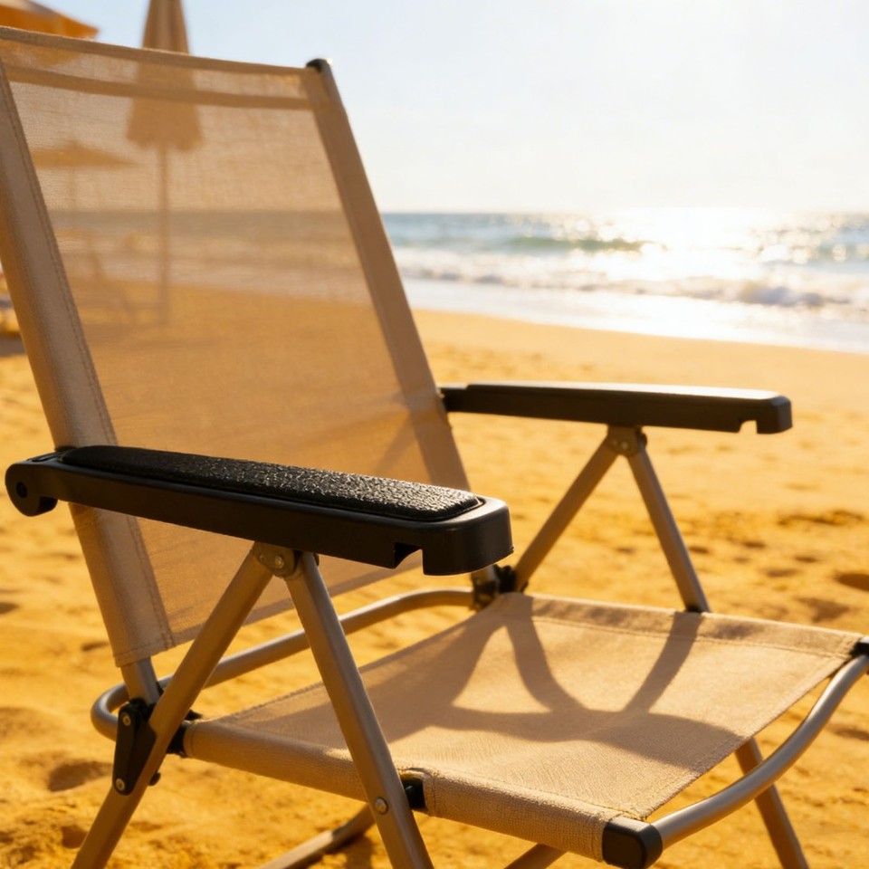 1 Pair Office Chair Arm Rest Replacement Pads - Folding Beach Chair Arm ...