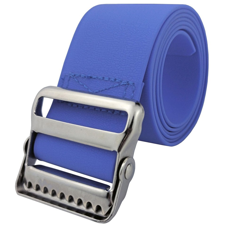 Vinyl Gait Belt-Eazy Clean Walking Transfer Belt 60 Inch with Metal ...