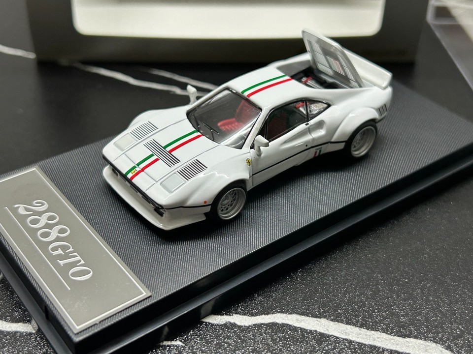 HM 1:64 288 GTO Widebody Racing Model Diecast Metal Car--Four color ...