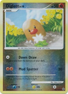 1x Diglett - 85/132 - Common - Reverse Holo Lightly Played Pokemon ...