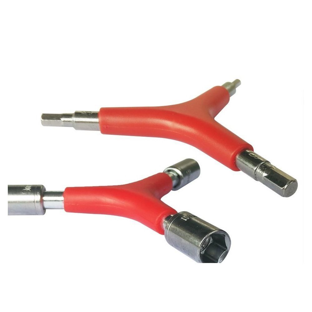 FPV Spanner Triangle Nuts Socket Wrench Trident Socket Tool Bike Repair ...