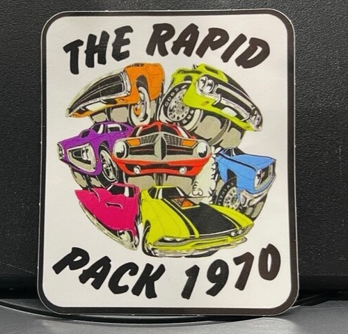 VRHTF NHRA SUPER COOL RARE "THE RAPID PACK" 3" X 4" STICKER | eBay