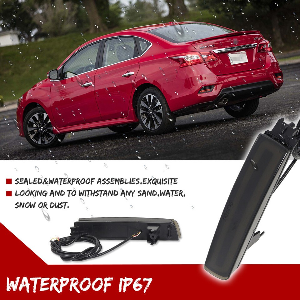 For Infiniti FX35/FX50/FX37 2009-2013 LED Rear Bumper Reflector Tail ...
