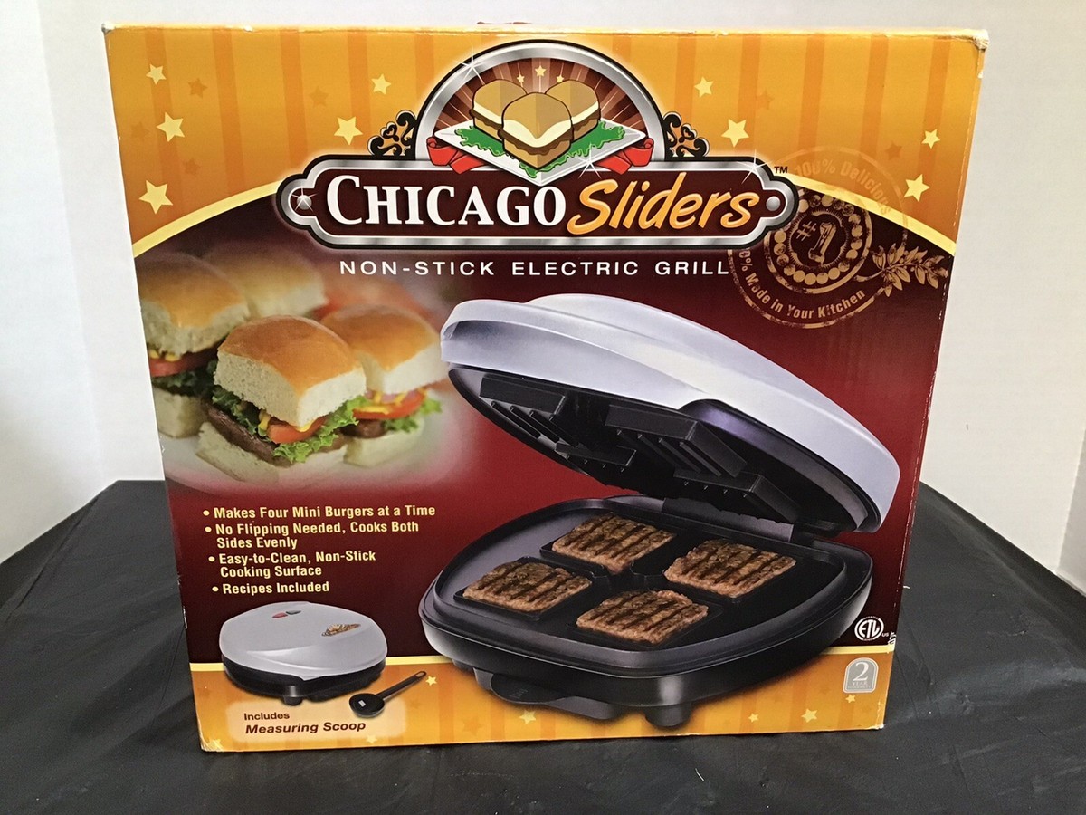 Chicago Sliders Electric Grill