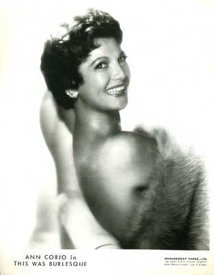 Ann Corio This Was Burlesque Original 8x10" Photo #J6068 | eBay