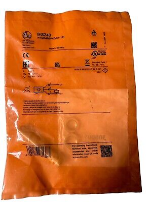 Inductive sensor ifm efector IFS240 - IFK3004BBPKG/US-104 | eBay