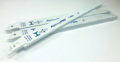 (25 PACK) Avanti Pro Recip Blades Bi-Metal 9 10/18 TPI PS0918AF Metal ...