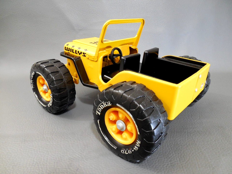 VINTAGE ''WILLYS'' TONKA JEEP 10 1/2'' RESTORED CUSTOM BUILD | eBay