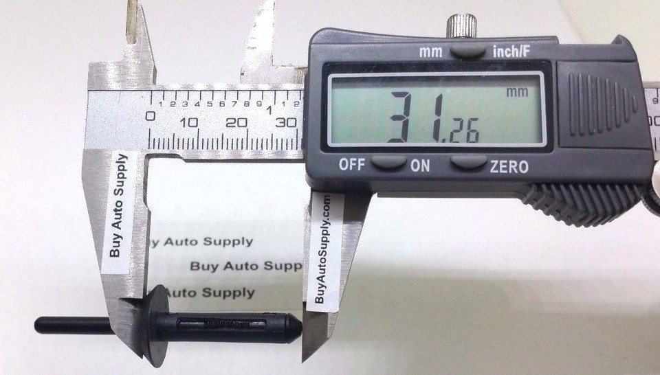 USA Seller 25pc Plastic Nylon Rivet *Fits* Chrysler 6500911 GM Ford ...