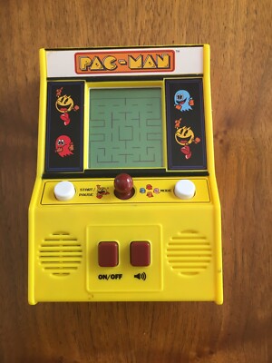 Vintage Pacman Namco Handheld Video Game Works! | eBay