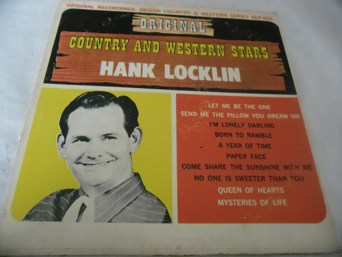 Hank Locklin Country and Western Stars Record | eBay