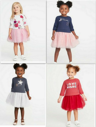 GAP OLD NAVY RED Fit & Flare Tutu Dress NWT 2T | eBay