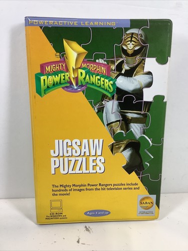 Mighty Morphin Power Rangers Jigsaw Puzzles (Windows/Mac, 1995 ...