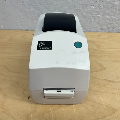 Zebra TLP2824 Plus Thermal Lable Printer 282P-101511-000 No Power ...