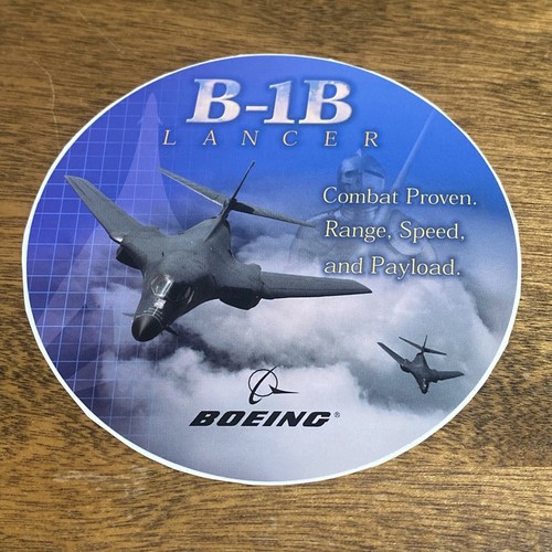 Boeing B1-B Lancer Bomber Combat Proven USAF Air Force Sticker Decal | eBay