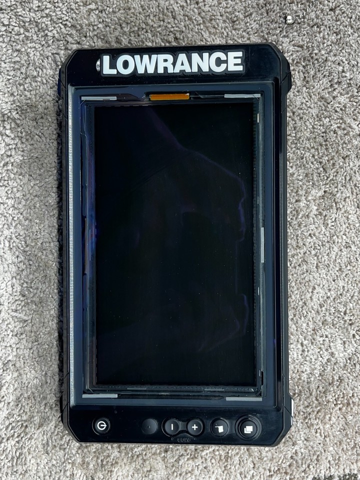 Lowrance Elite 201-135370 Fishfinder Sonar Head Unit Display Monitor ...