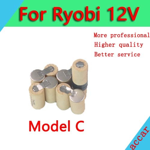 Battery REPACKING PACK For Ryobi 12V C Command force BEC1262C CC122VR ...