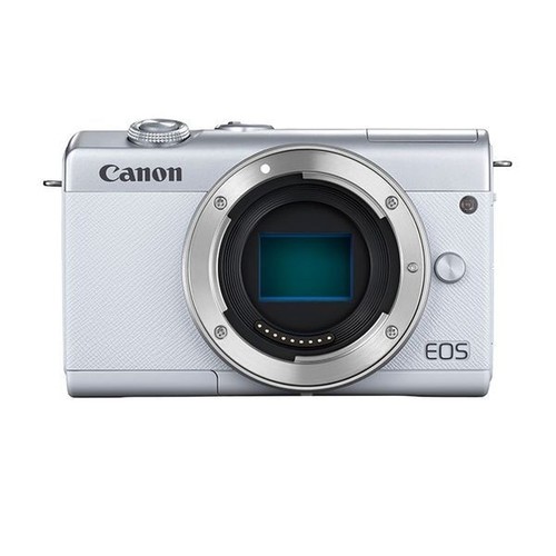 Canon EOS M200 Mirrorless Camera Body White 1 Year Warranty Used Good ...