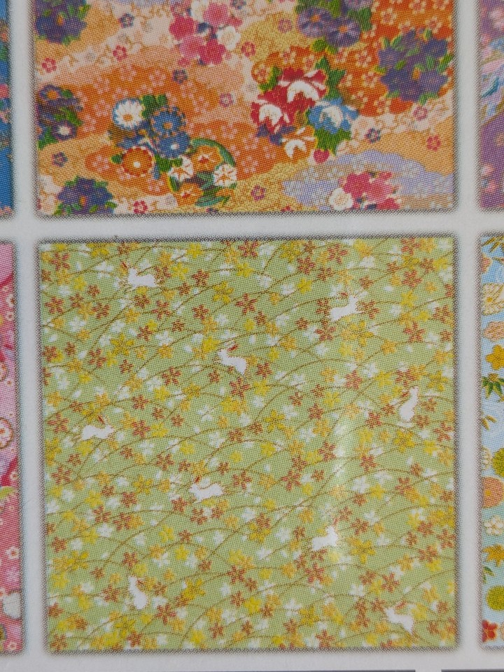 Daiso Japanese Chiyogami Origami Paper 36 Sheets 12 Patterns Japan ...