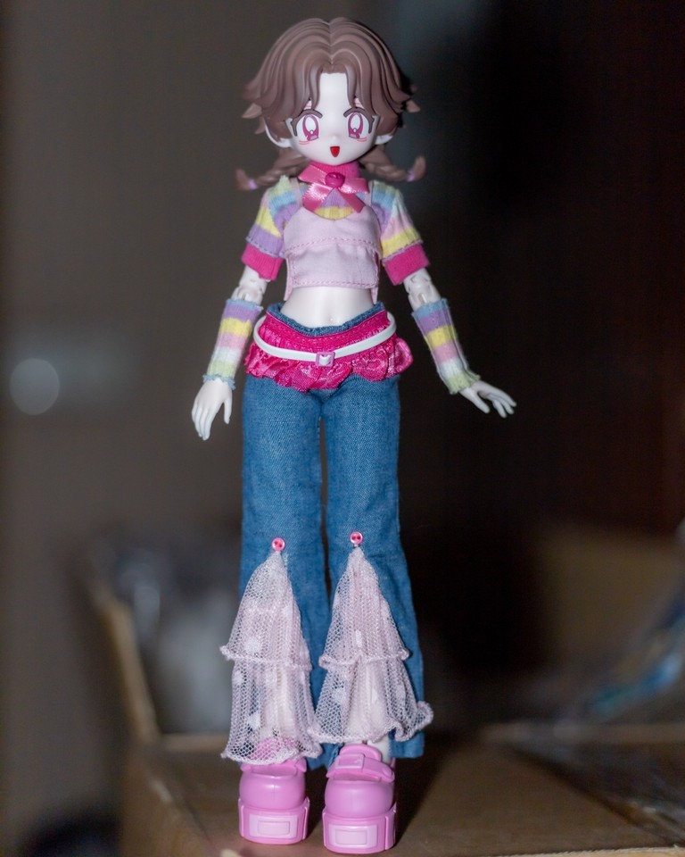 Bonbon Strange Cute Girl 25cm/9.8in Bjd Doll Dressable Action Figure ...