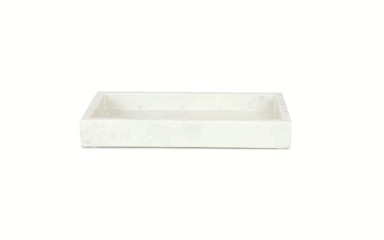 Marble Rectangular Tray Table Decorative Tray 12cm (H) x 24cm (W) x 3cm ...