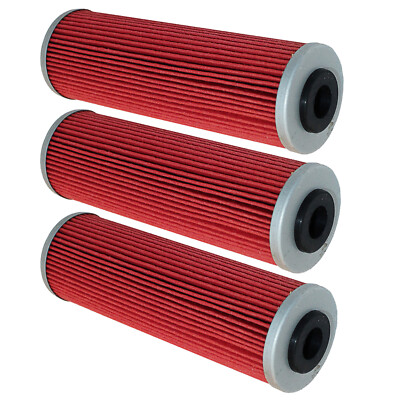 3 Pack Oil Filter for KTM 1290 Super Duke Gt /1290 Super Adventure 2014 ...