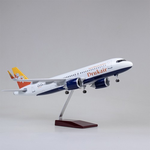 1/80 Scale Extra Large Druk Air Airbus A320 NEO Aircraft Model Plane ...