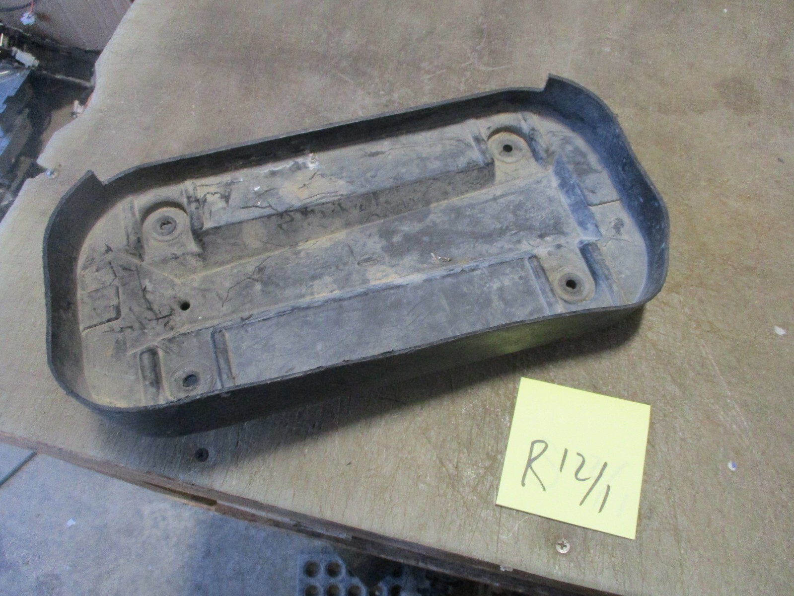 Used Plastic Fuel Can Holder w/Drain Spout for Armored HMMWV M1151 ...