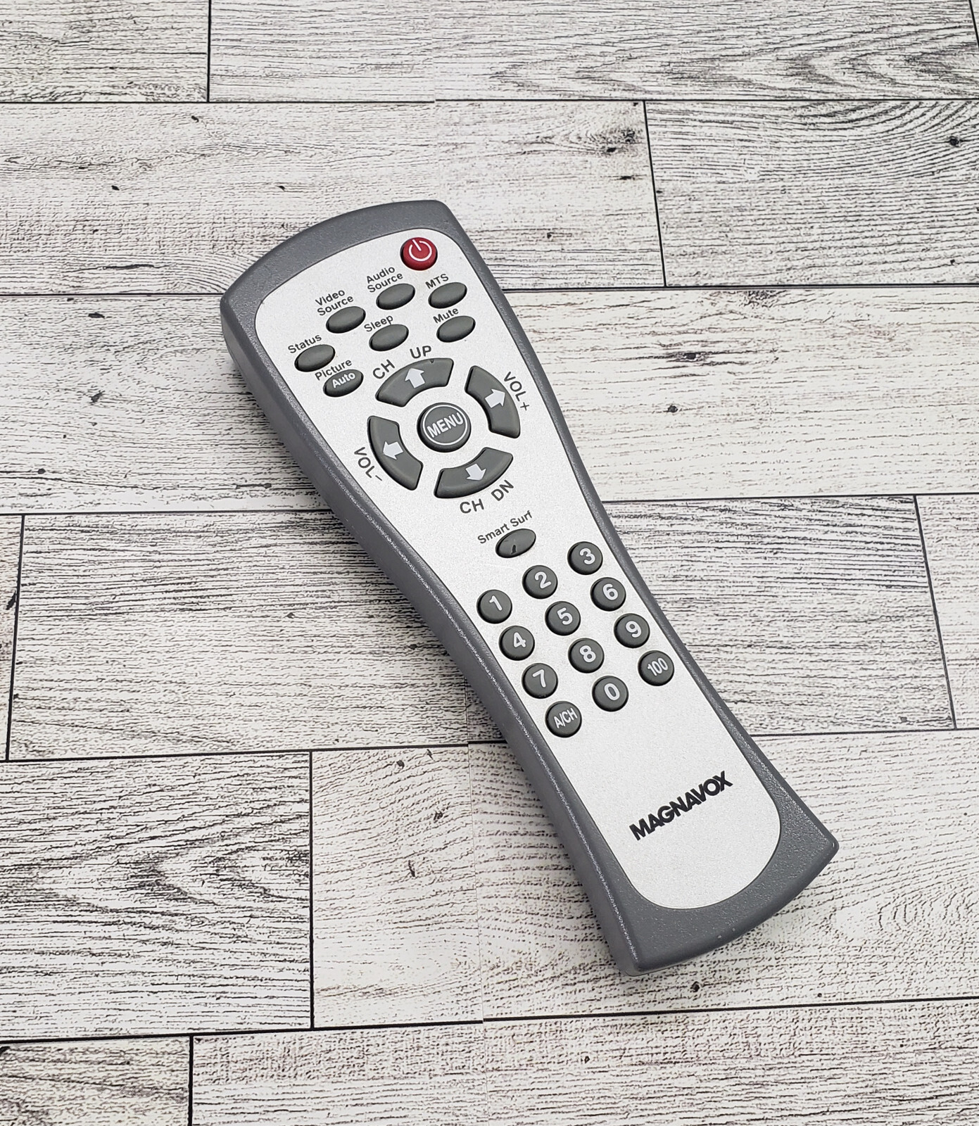 Magnavox Model T-300C TV Remote Control Gray Smart Surf | eBay