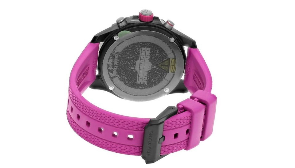 New Breitling Endurance Pro 38 Purple Rubber Unisex Watch X83310F61B1S1 ...