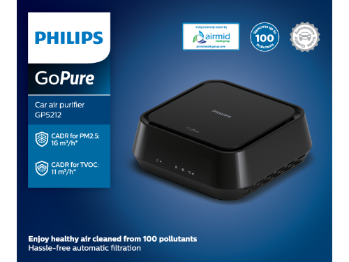 Philips GoPure HEPA Car Air Purifier - GP5212 | eBay