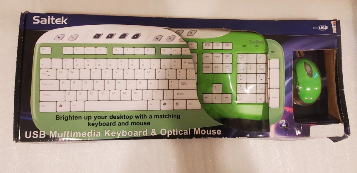 Saitek Keyboard Green