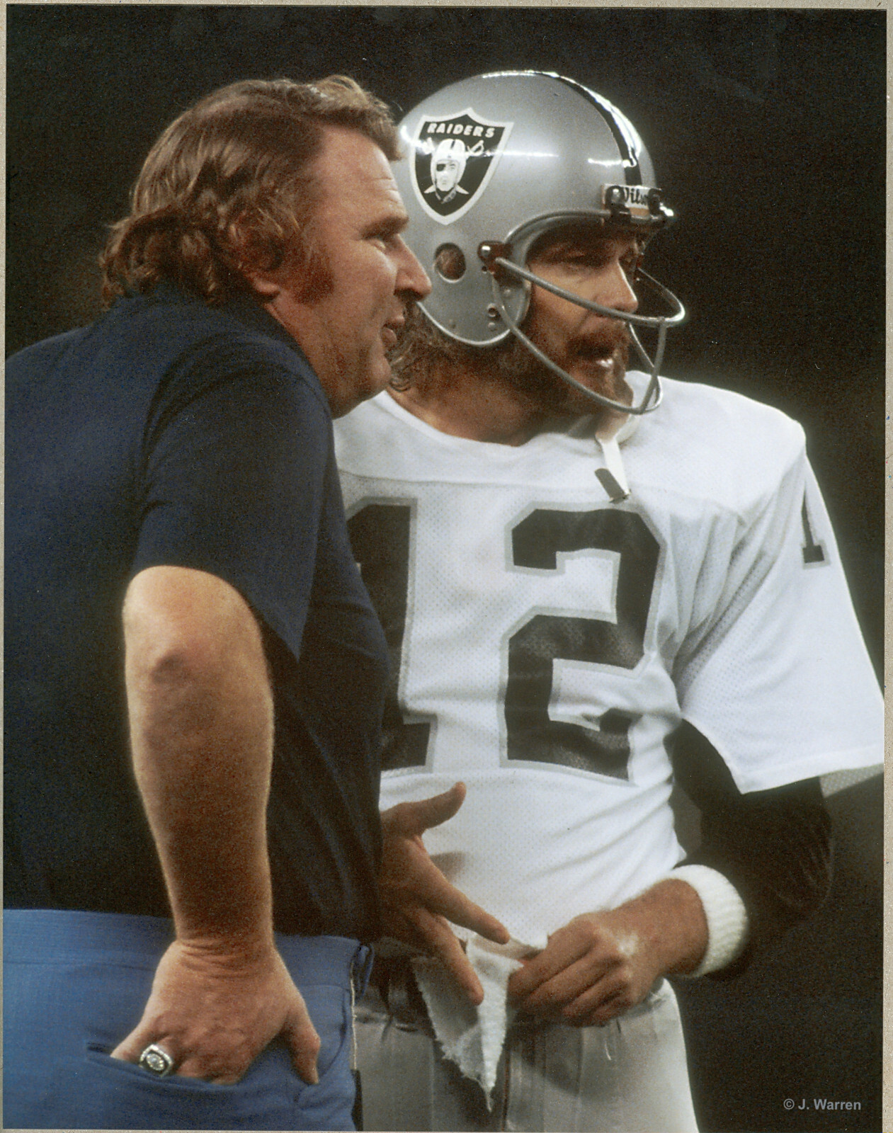 JOHN MADDEN KEN STABLER 1978 OAKLAND RAIDERS 8X10 PHOTO | eBay